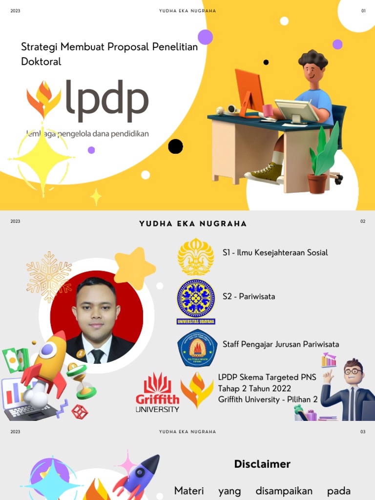 Yudha Proposal Penelitian LPDP | PDF