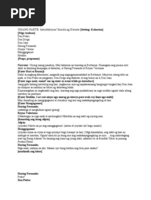 Ibong Adarna Script Pdf Epigenetics Annotated Video Script TEMPLATE