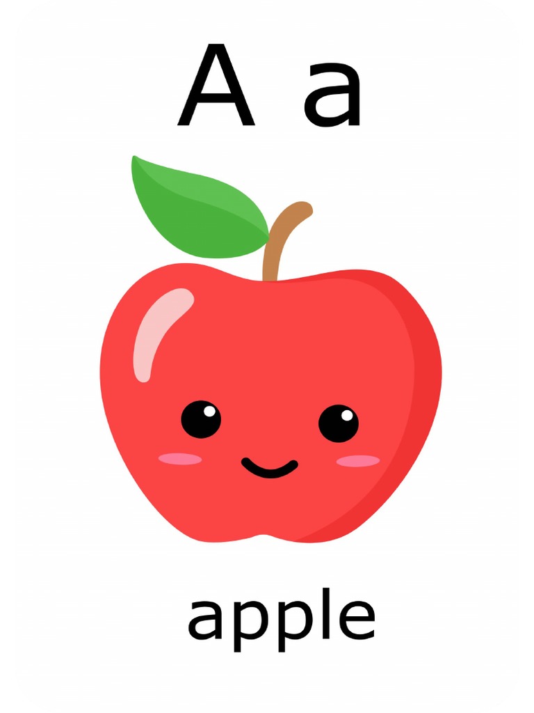 Flashcards Abecedario Inglés | PDF