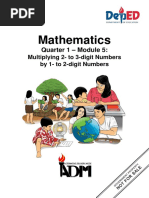 Math 4 Performance Tasks Guide | PDF | Arithmetic | Mathematics