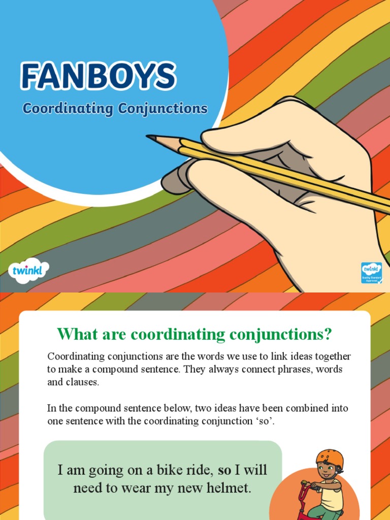 Conjunctions (Fanboys) | PDF