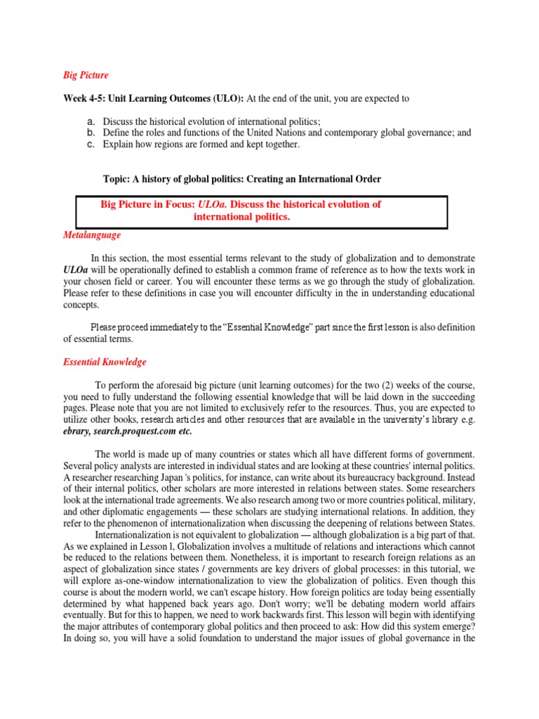 GE 3 2nd Exam Coverage | PDF