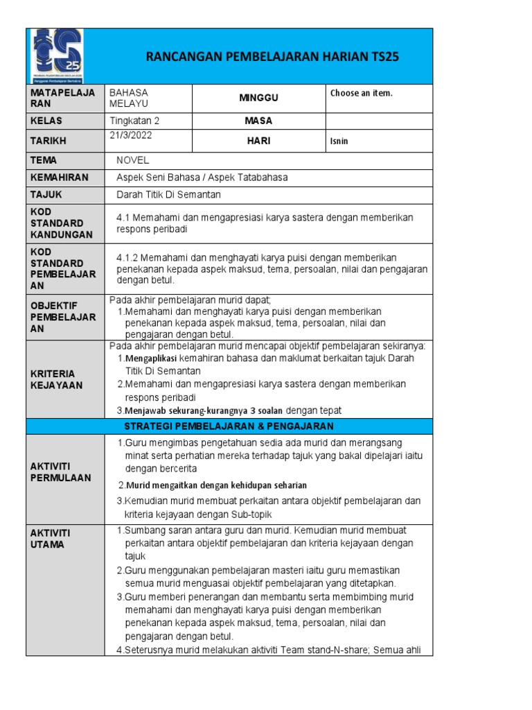 NOVEL - Darah Titik Di Semantan | PDF