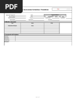 Formato ACR V2 | PDF