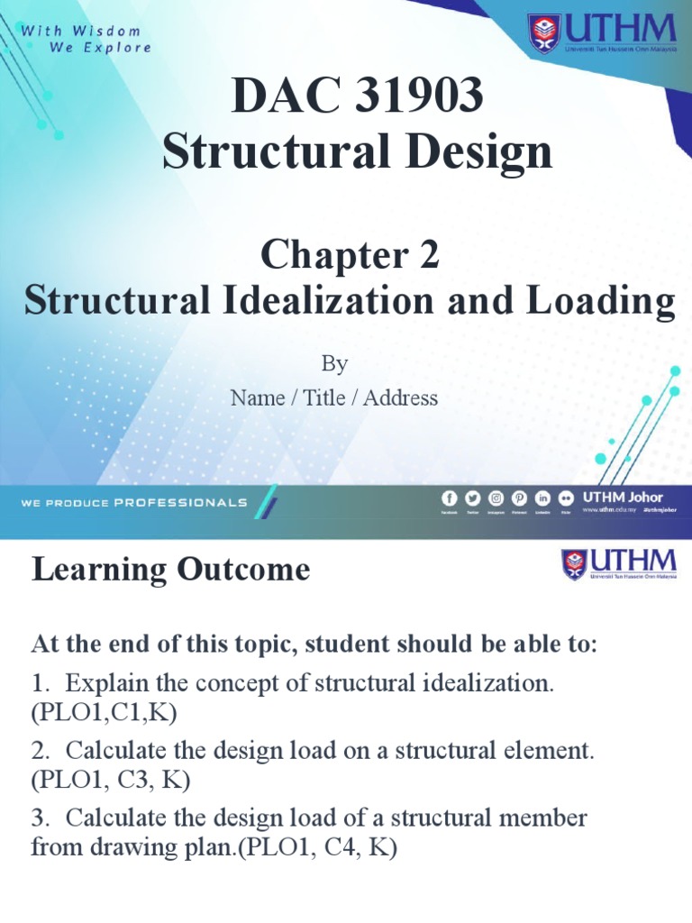2 - Structural Idealization and Loading | PDF | Beam (Structure) | Bending