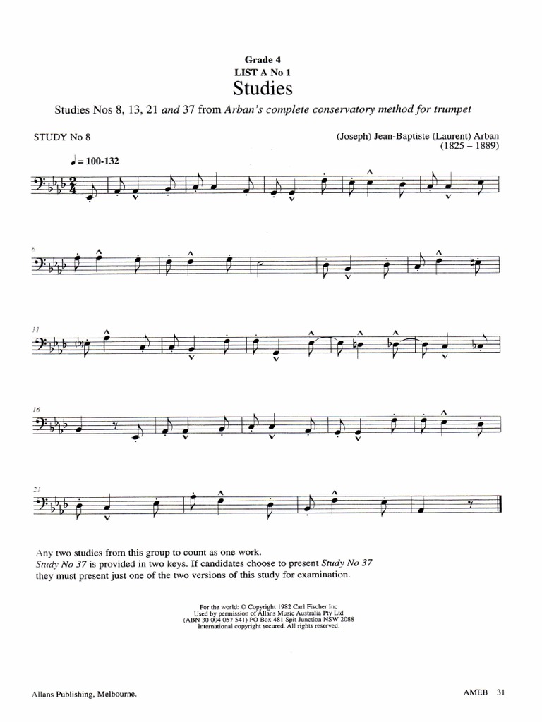 Grade 4 Tuba Book | PDF