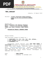 Contoh Surat Pembelaan Atau Pledoi | PDF | Hukum