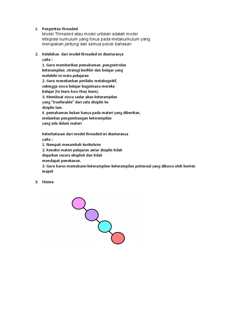 Pengertian Threaded | PDF