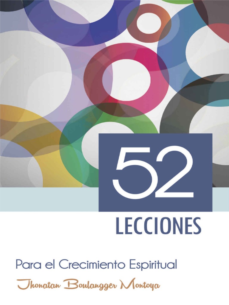 52 Lecciones para Crecer Espiritualmente | PDF | Amor | Pecado