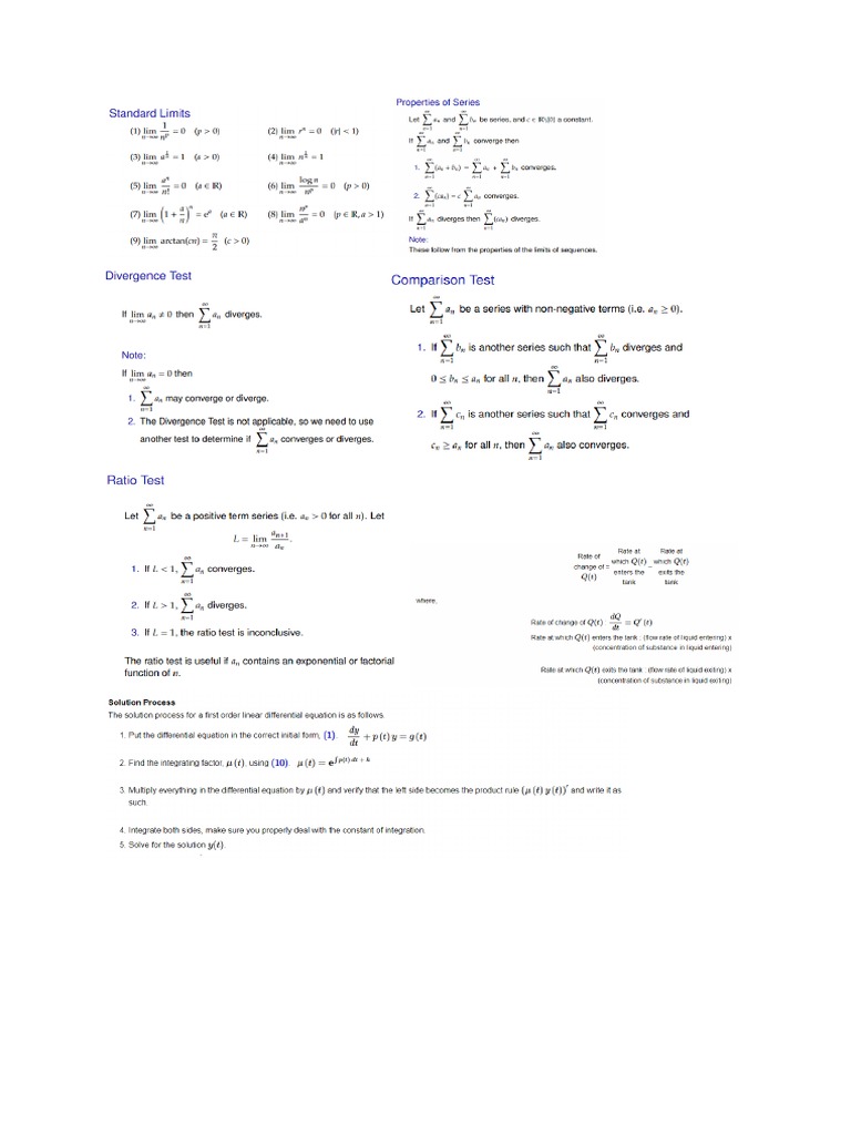 Calc 2 Notes Pdf