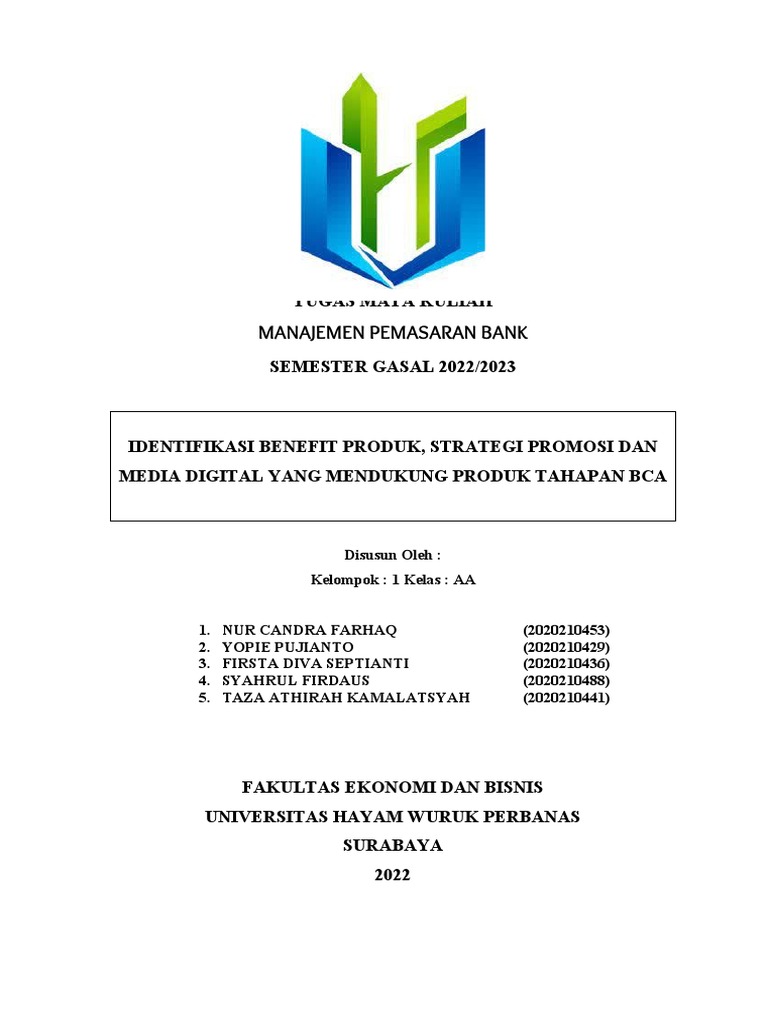 MPB - AA - 1 - MAKALAH - Identifikasi Benefit Produk, Strategi Promosi Dan Media Digital | PDF ...