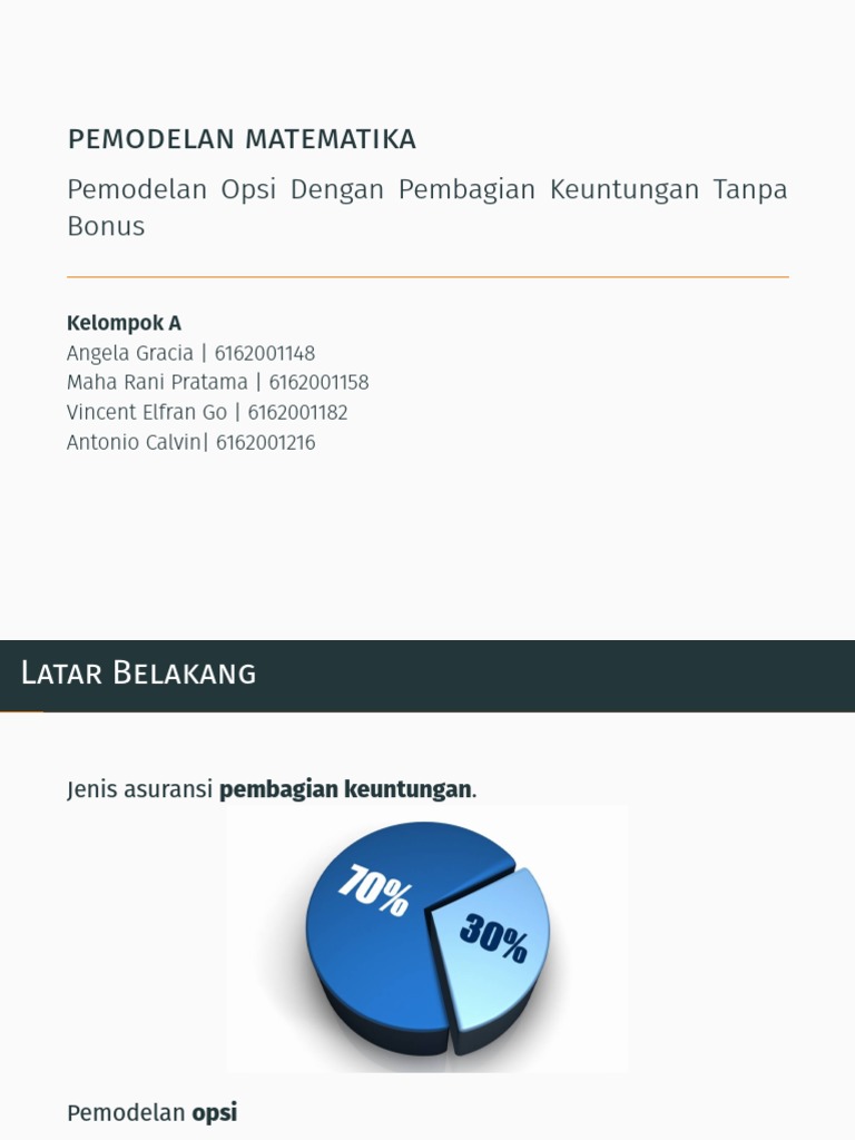 Pemodelan Matematika 2 | PDF