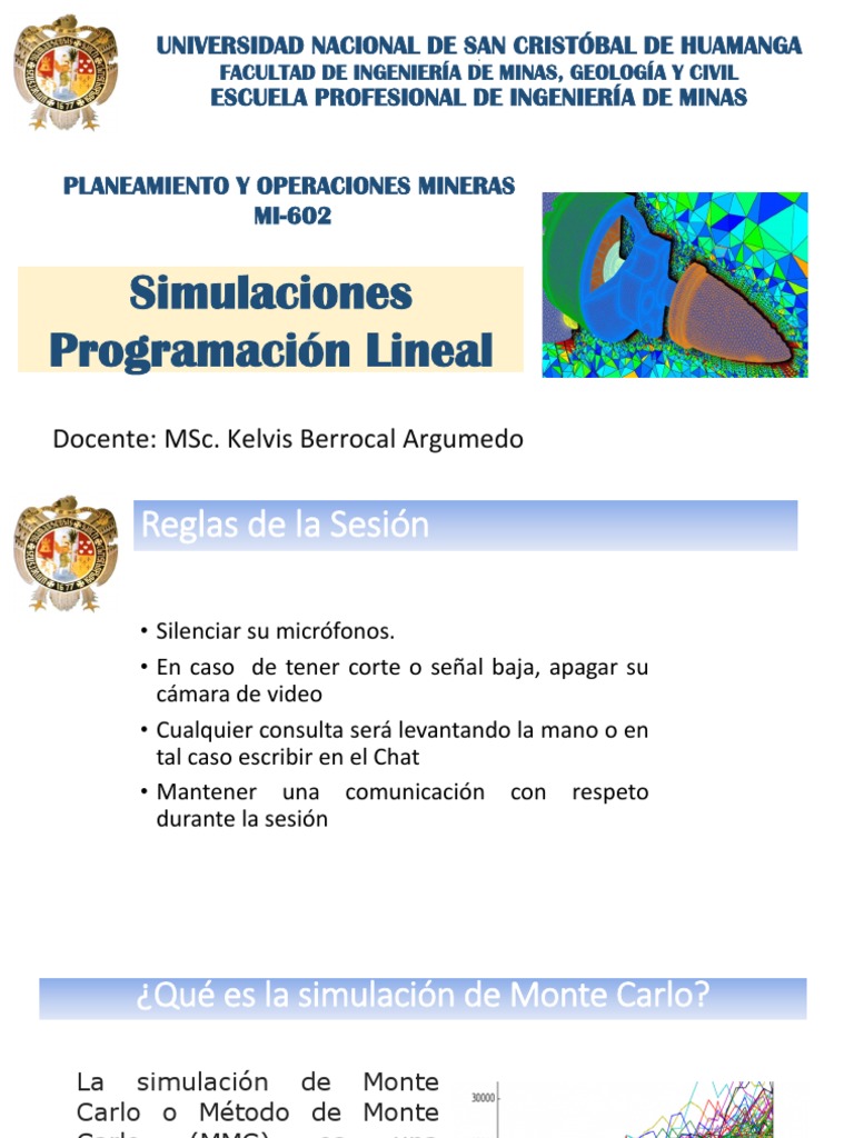 Simulacion 02 | PDF | Método Monte Carlo | Simulación