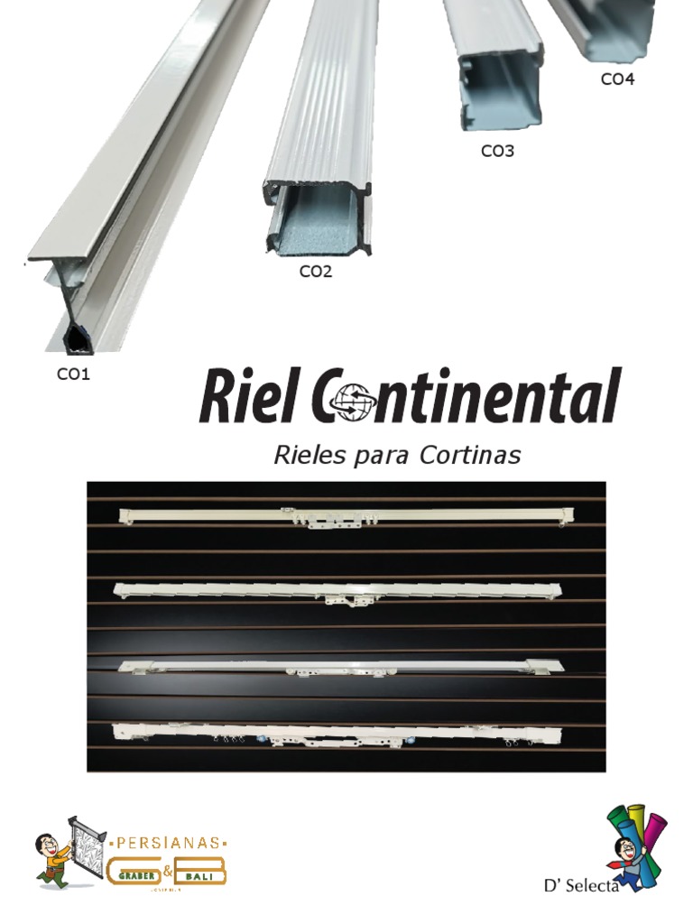 Catalogo Rieles Continental | PDF