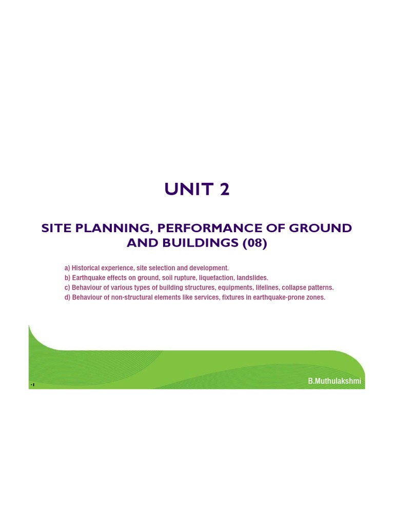Open Unit-2-2 | PDF | Foundation (Engineering) | Earthquakes