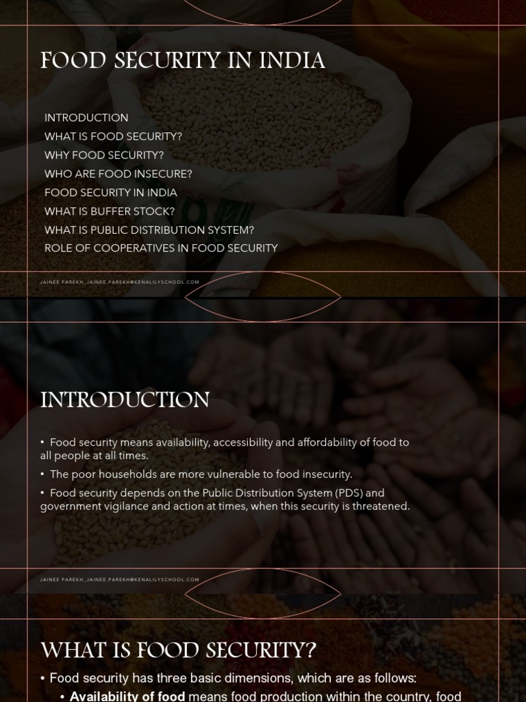 Food Security in India | PDF | Food Security | Famine