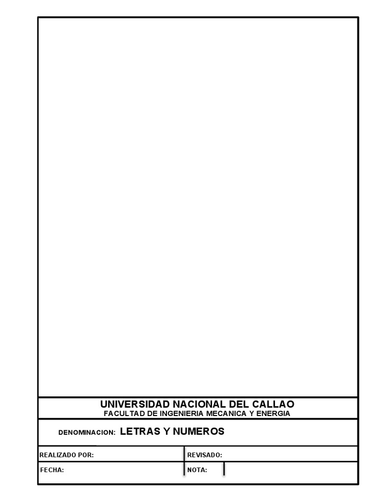 Plantilla Dibujo Tecnico | PDF