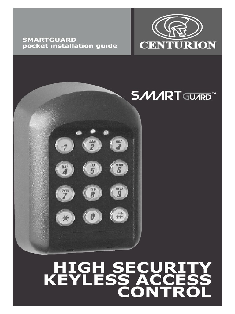 0 07 A 0158 Smartguard Pocket Guide 10102014-Bm-Web | PDF | Switch | Relay