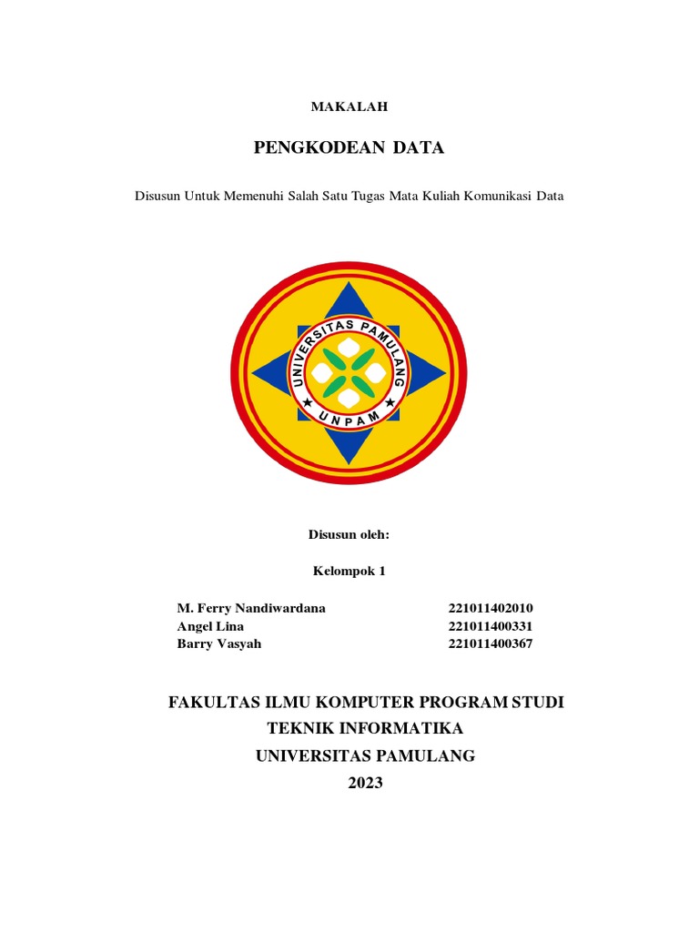 Pengkodean Data dalam Komunikasi | PDF | Seni | Komputer