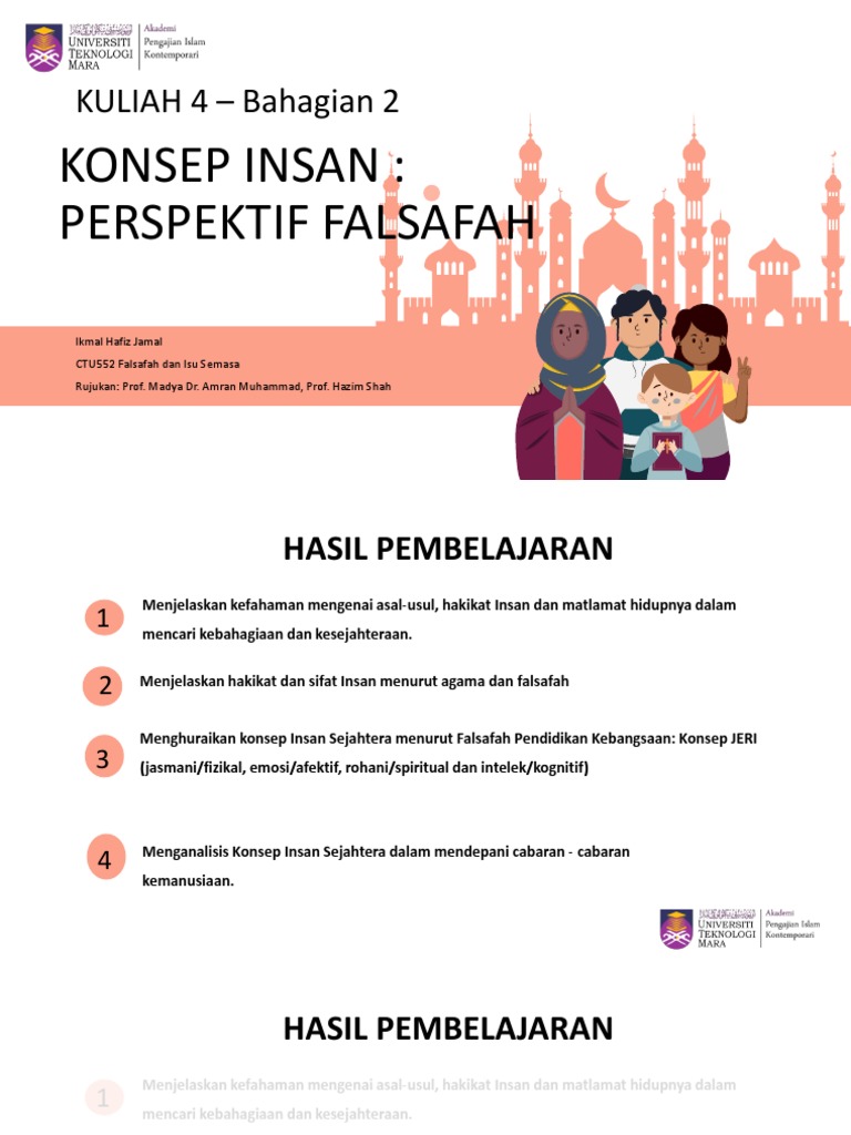 BAB 4 - Konsep Insan (BHGN 2) | PDF
