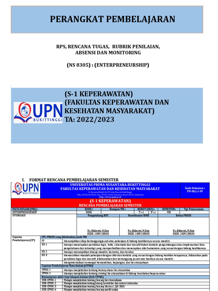 RPS Entrepreneurship 2023 | PDF