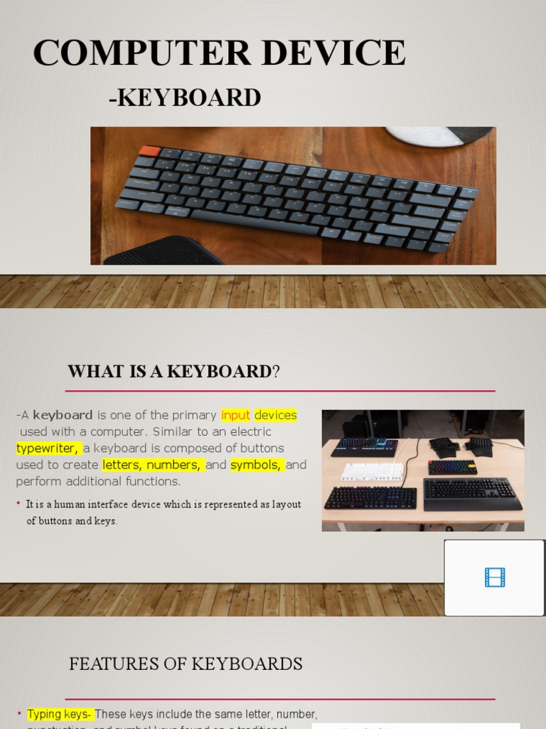 Overview of Computer Keyboards | PDF | Computers