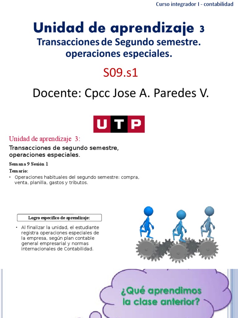 S09.s1 - Material Integrador I | PDF | Contabilidad | Economias