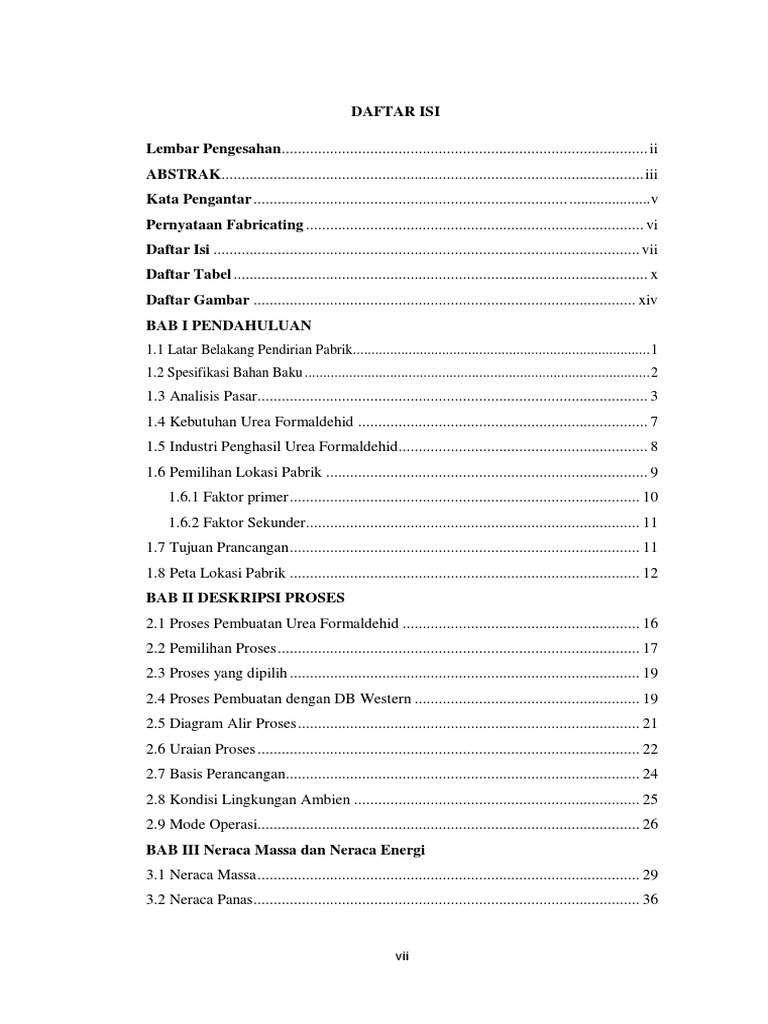 Daftar Isi Fix | PDF