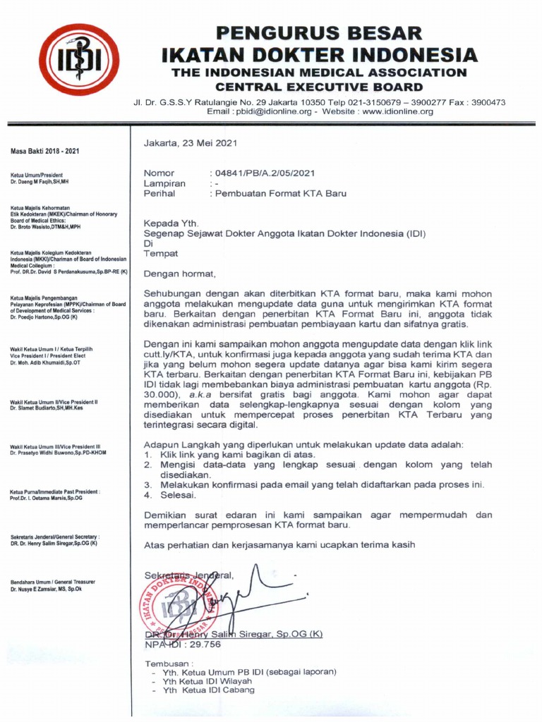 Format KTA Baru | PDF