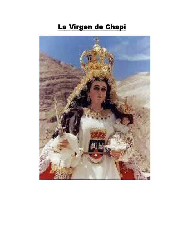 La Virgen de Chapi 26 - 04 - 23 | PDF