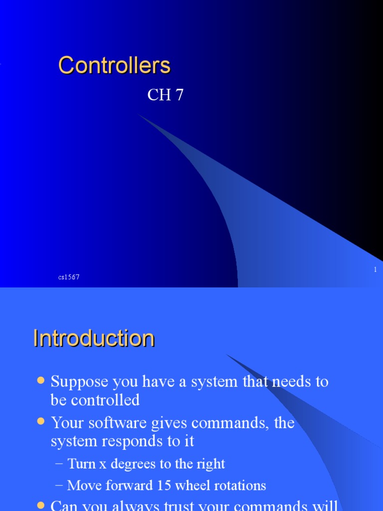 Lecture Ch 6 Control Pdf Control Theory Feedback