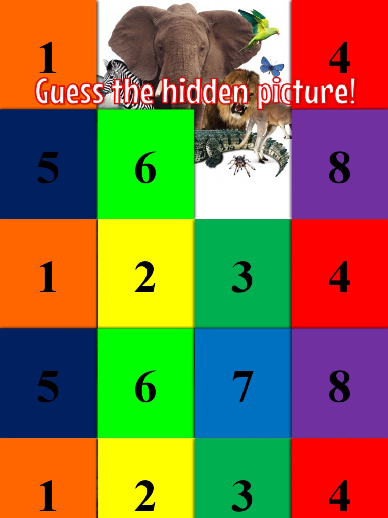 Picture Reveal Powerpoint Game 1 | PDF