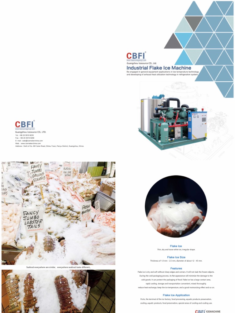 Flake Ice Machine Catalog | PDF