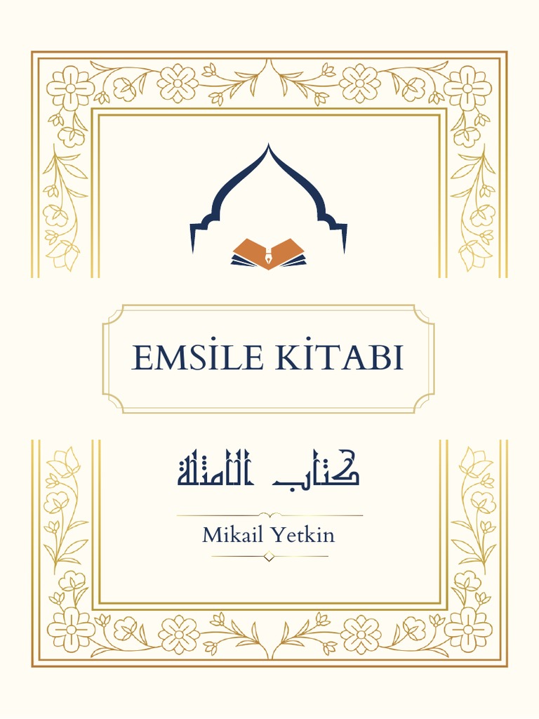 SARF - 1. Kısım Emsile - Mikail Yetkin 2014 | PDF