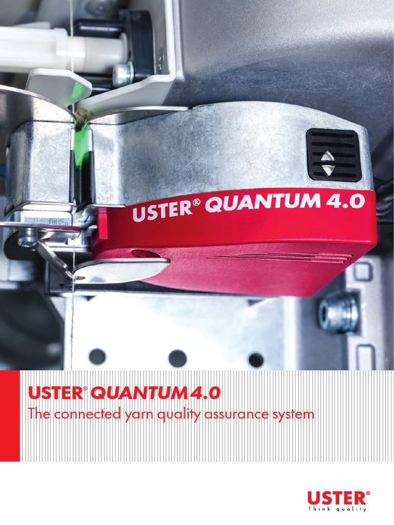 Uster Quantum 4.0 Brochure Web en 23 | PDF | Textiles | Spinning (Textiles)
