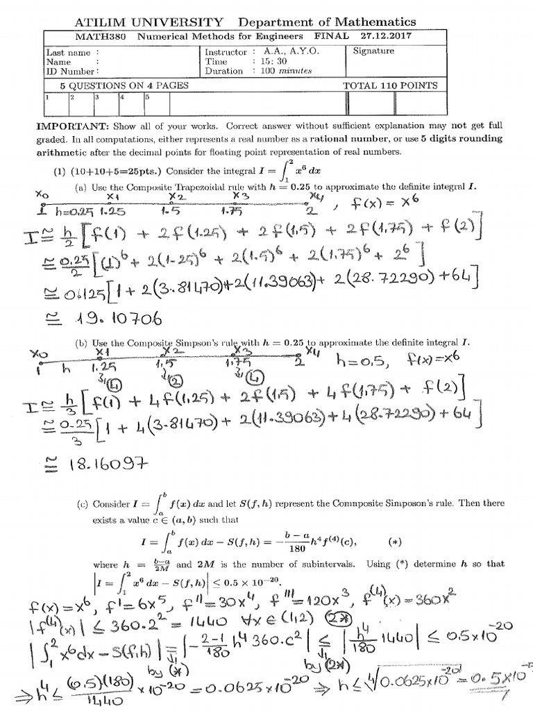 Final Solutions | PDF