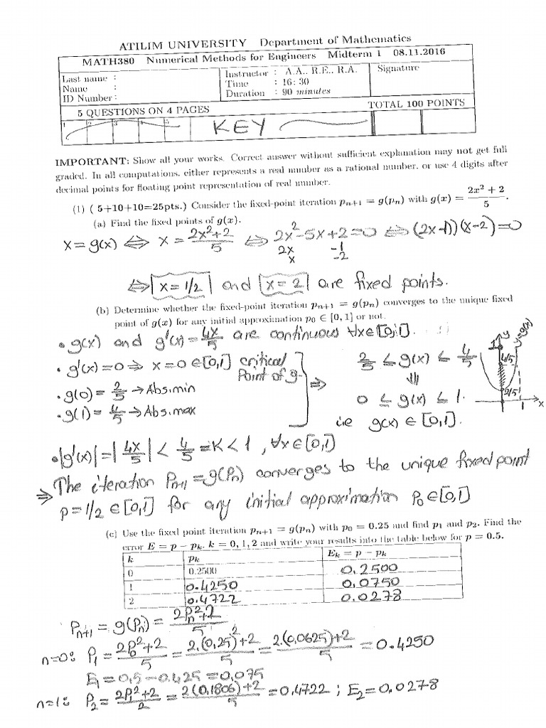 Midterm1 Solutions Pdf