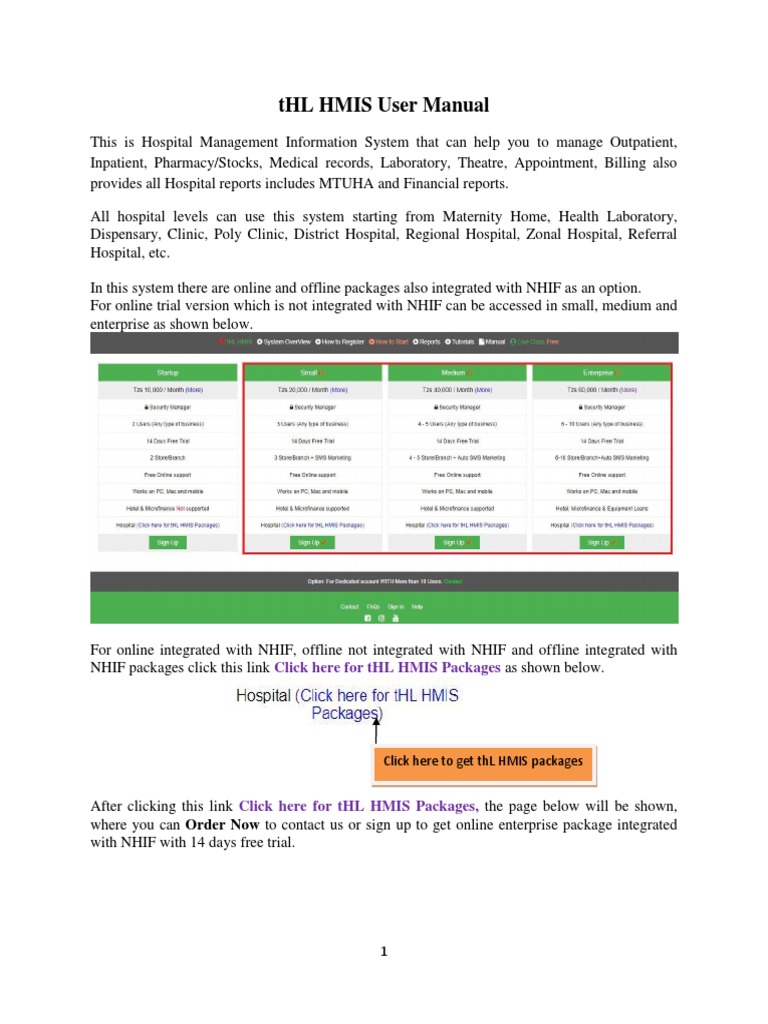 HMIS User Manual | PDF | Patient | Ct Scan