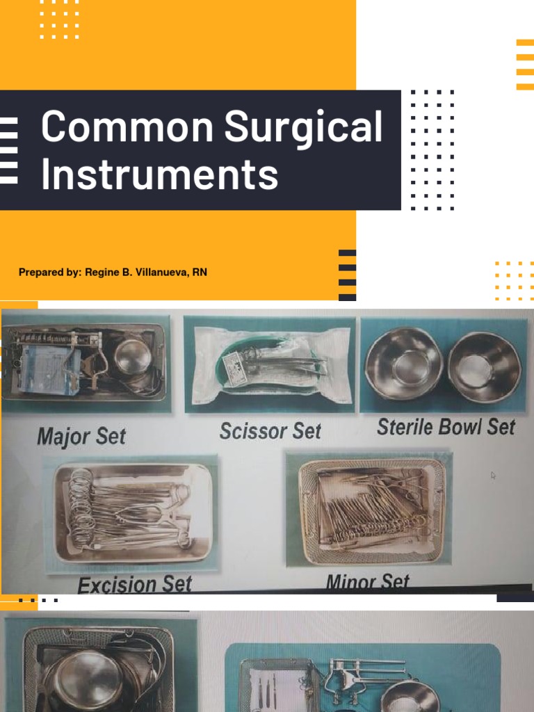 Surgical Instruments | PDF | Surgical Suture | Medical Specialties