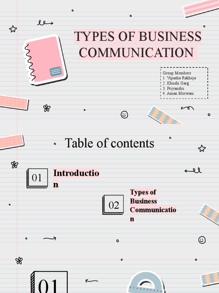 Business Communication Presentation | PDF | Communication | Nonverbal Communication