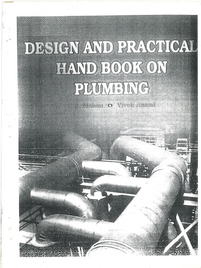 Design and Practical Handbook On Plumbing (C.R.mohan) | PDF