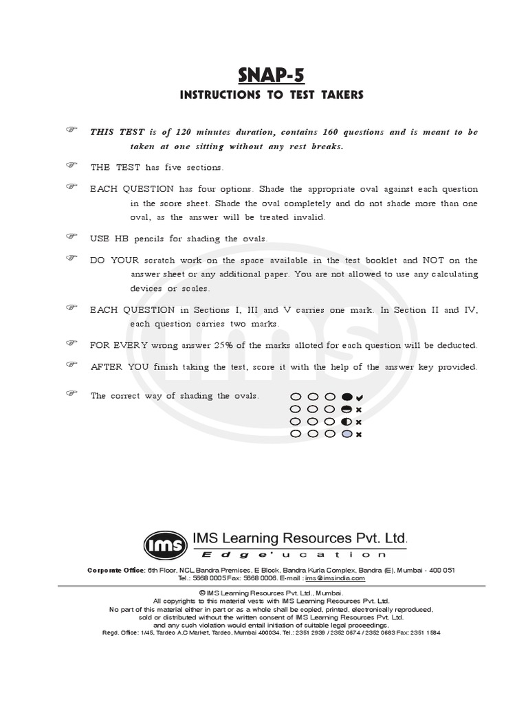 Mock 5 | PDF | Handedness