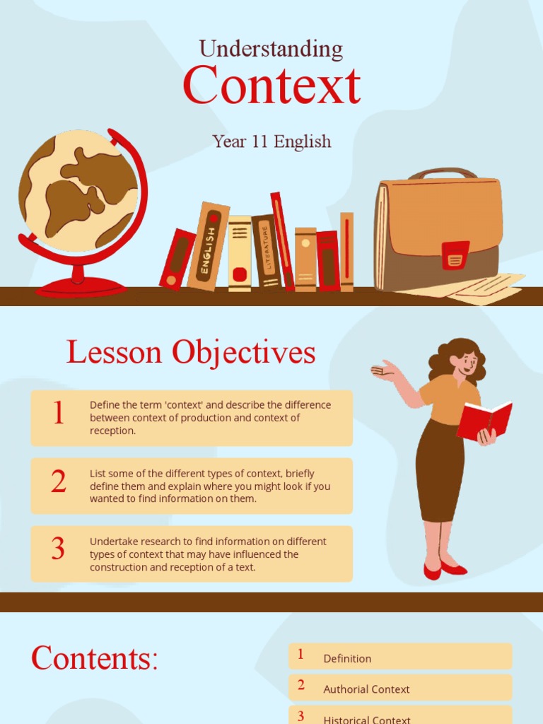 Year 11 English: Context Analysis | PDF | Genre | Gender Studies