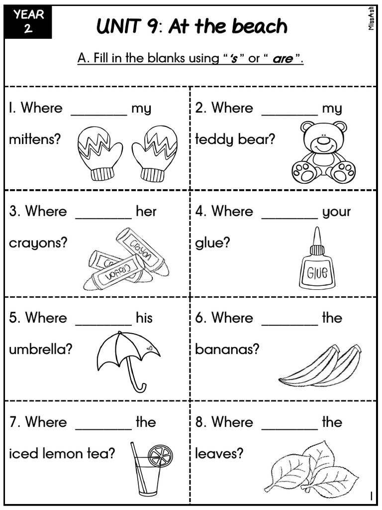 Y2 Unit 9 Quiz | PDF | Language Arts & Discipline