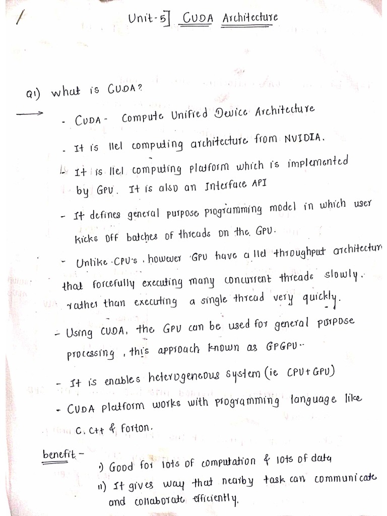 HPC Unit 5 | PDF