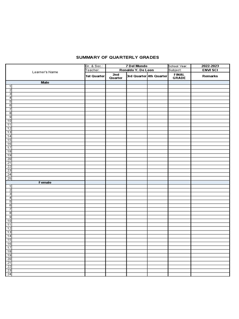 ENVISCI | PDF | Sports & Recreation