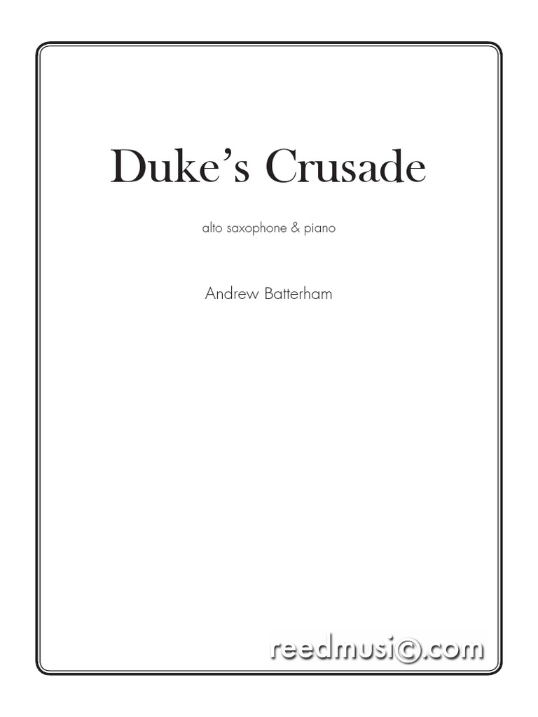 RM371 Dukes Crusade 6438c120afddd e | PDF | Aerophones | Woodwind ...