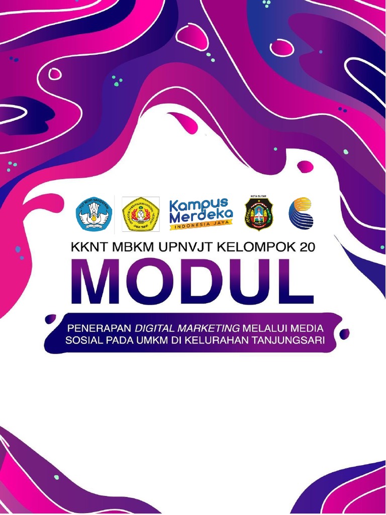 Modul Digital Marketing UMKM Kelurahan Tanjungsari | PDF
