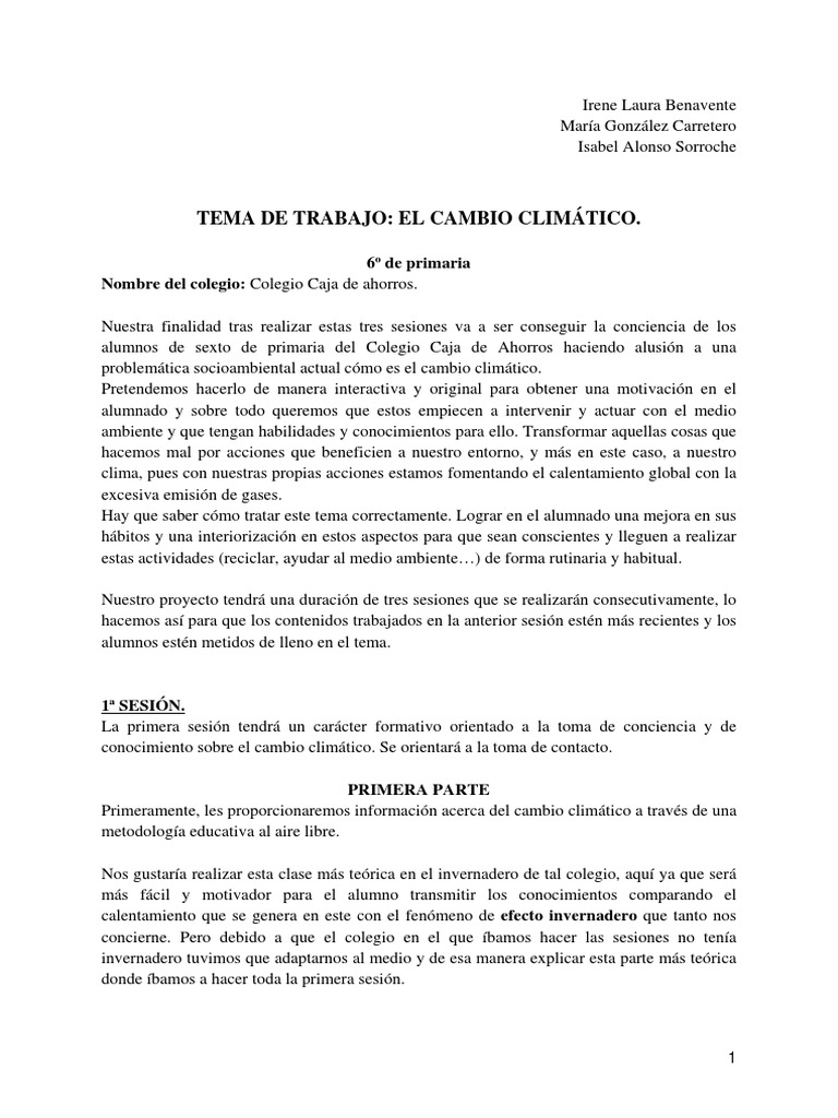 El Cambio Climatico Compressed | PDF | Gases de efecto invernadero | Metano