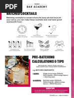 Kitchen Production Schedule | PDF